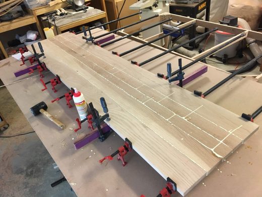 The Project Lady - How to Build a Farmhouse Table (Post #4 – Gluing ...