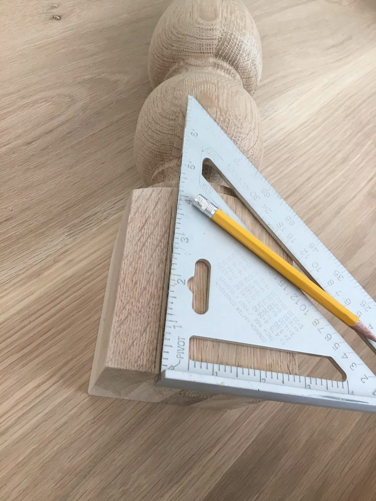 The Project Lady - How-to Build a Square Coffee Table with Turned Legs