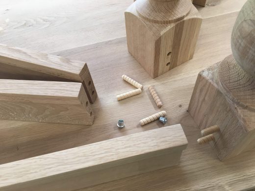 The Project Lady - How-to Build a Square Coffee Table with Turned Legs