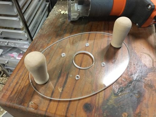 The Project Lady - Make Your Own Router Base with Handles