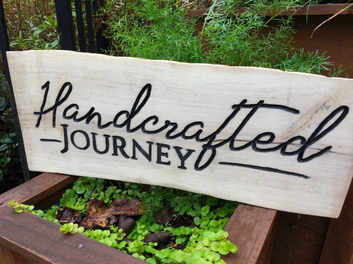 The Project Lady - How to Carve a Wooden Sign using a Router