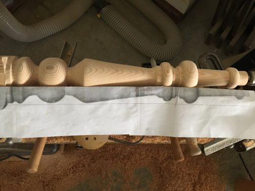 The Project Lady - DIY Turned Leg Dining Table with Drawers