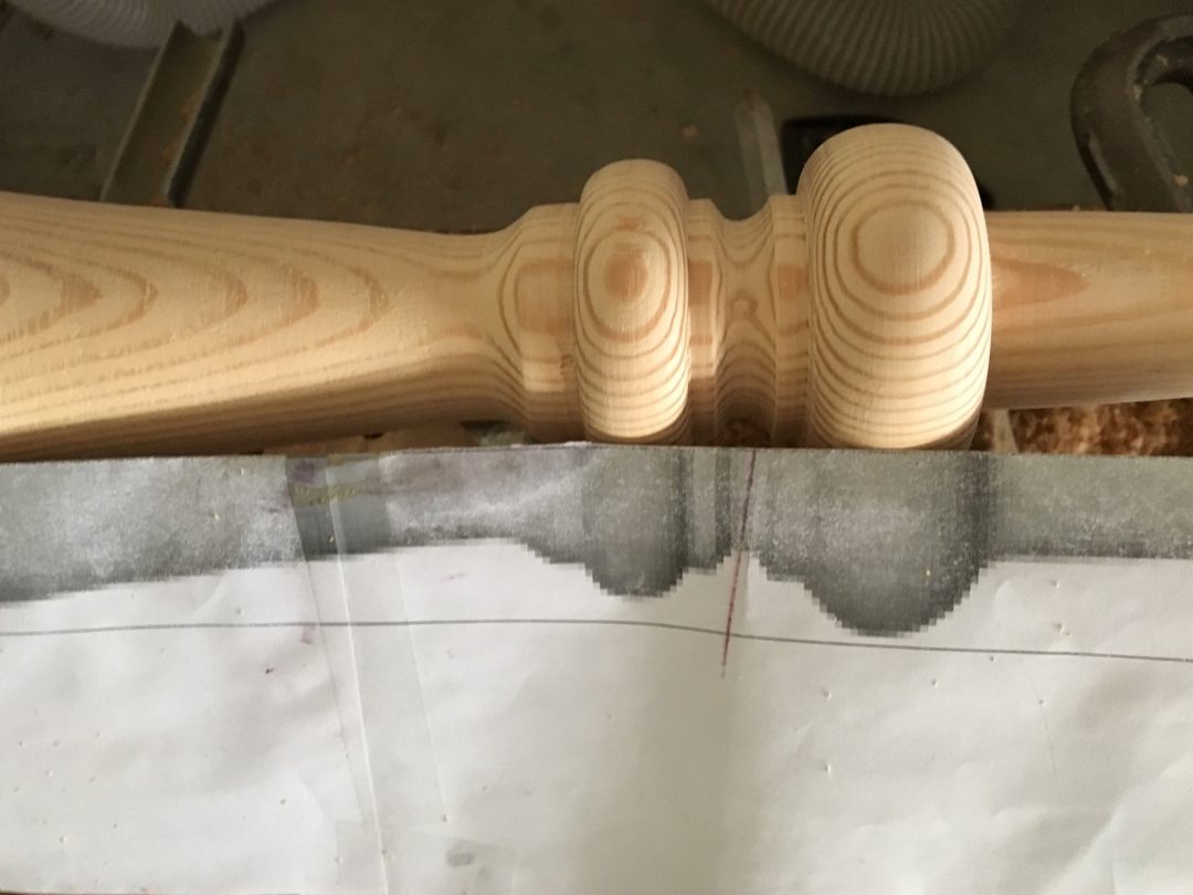 The Project Lady - DIY Turned Leg Dining Table with Drawers