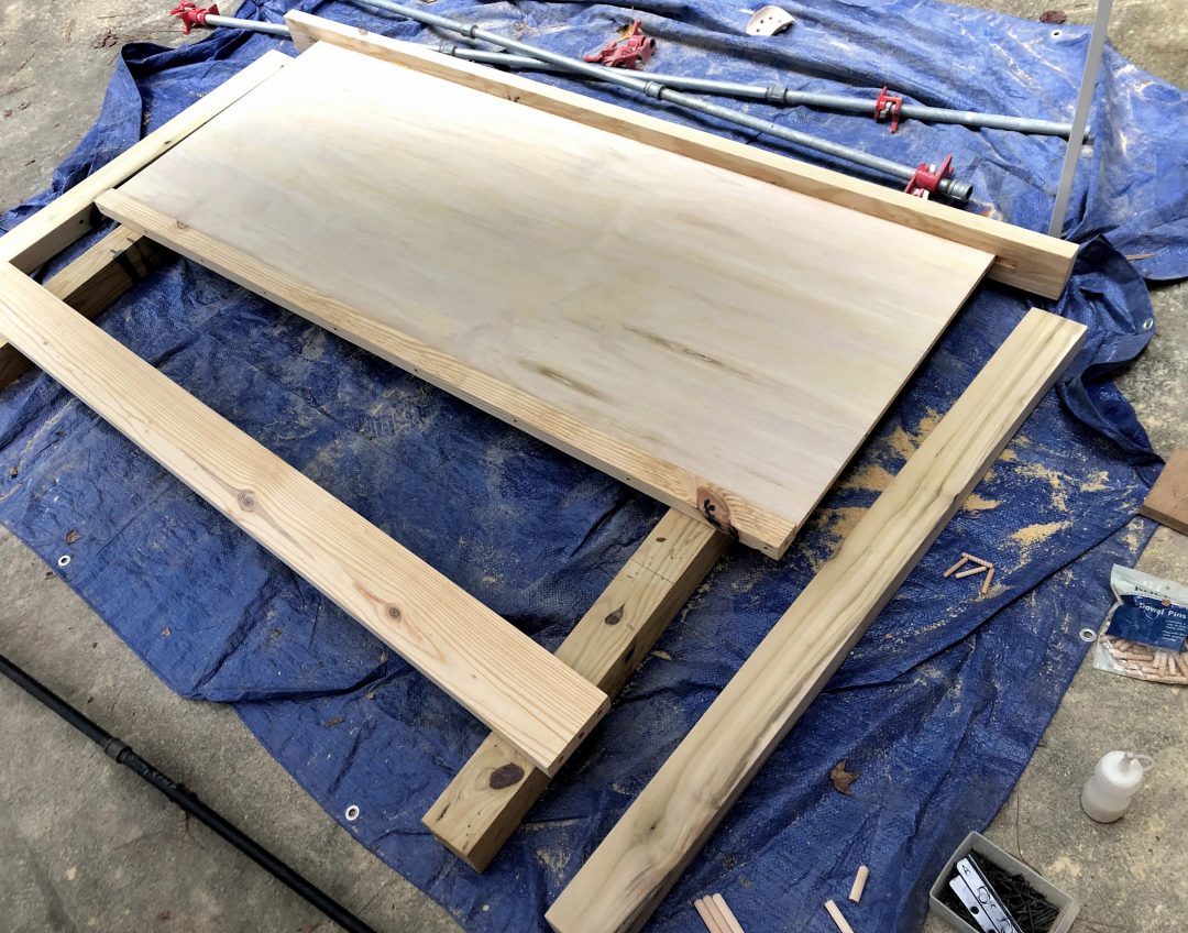 The Project Lady - DIY King-Sized Bed Frame