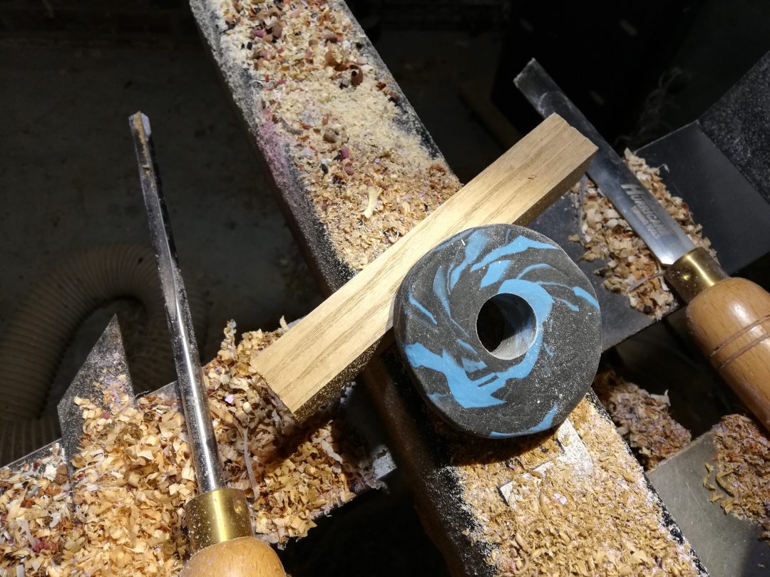 The Project Lady - How-To Woodturn Spinning Tops out of Clay and Wood